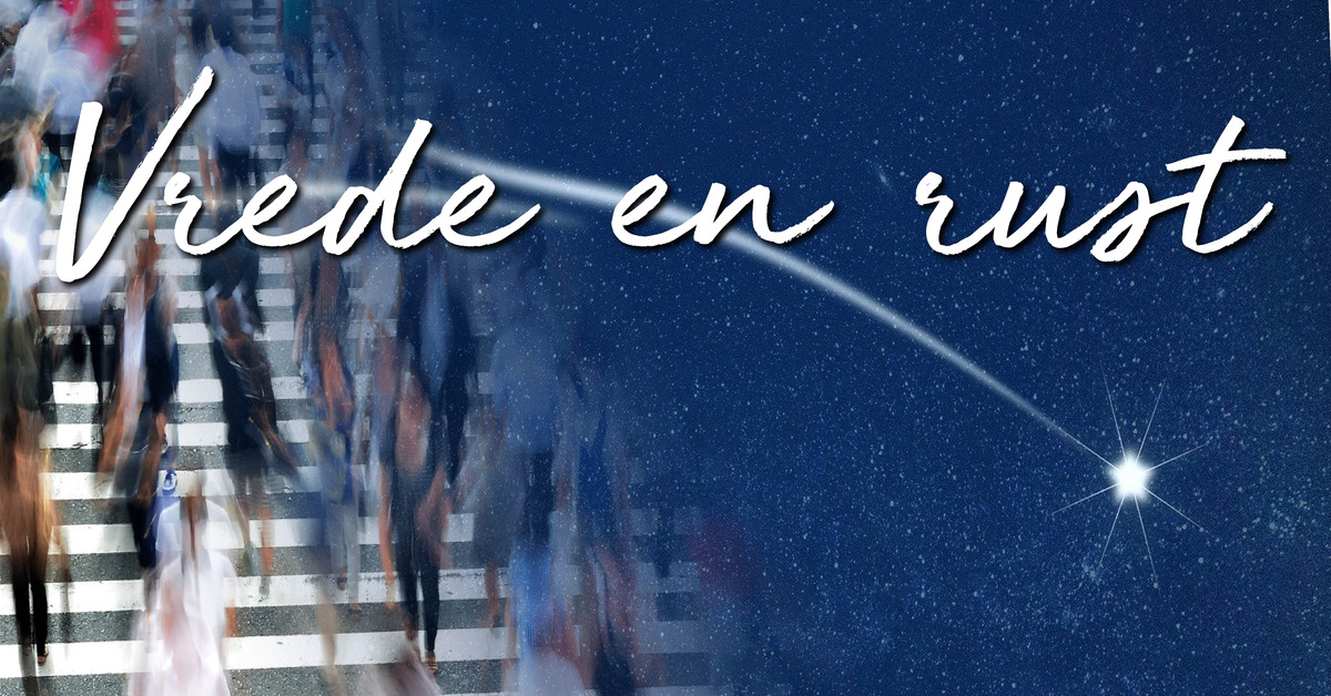 Column: Vrede en rust - Sjors van der Kraan | www.bondtegenvloeken.nl